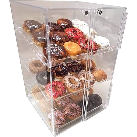 Amazon.com: Self Serve Pastry or donut display case 3 trays for deli ...