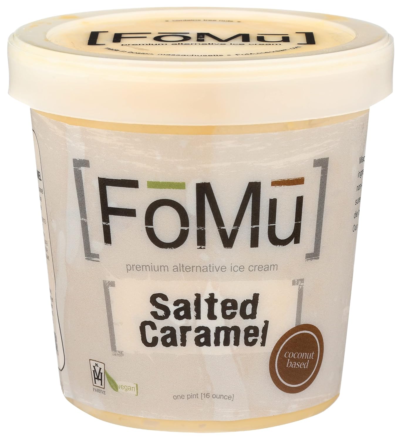 Amazon.com: FOMU Salted Caramel Ice Cream, 16 OZ : Grocery & Gourmet Food