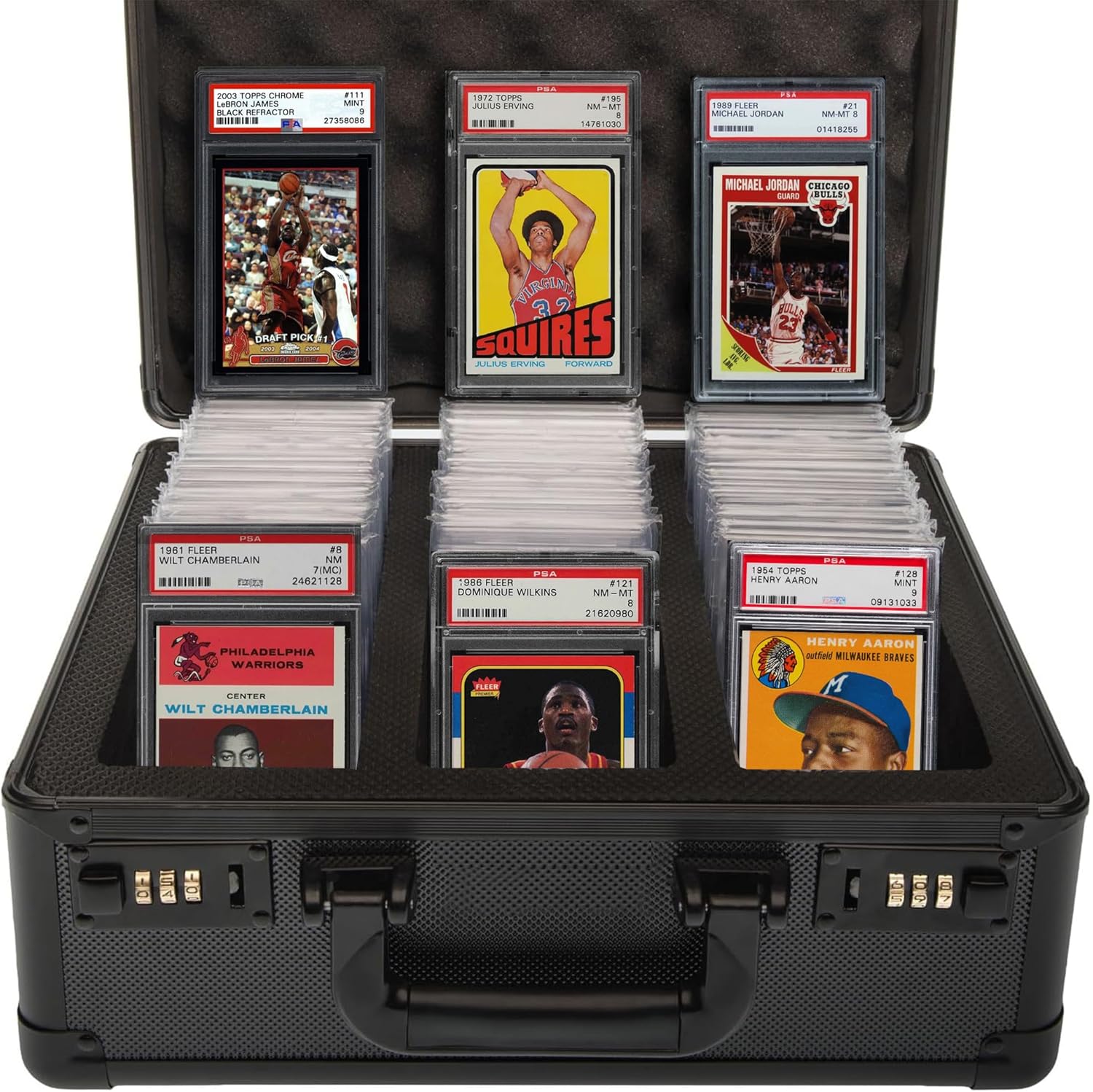 Amazon.com: WENISIMO Trading Card Storage Box - Graded Cards Holder ...