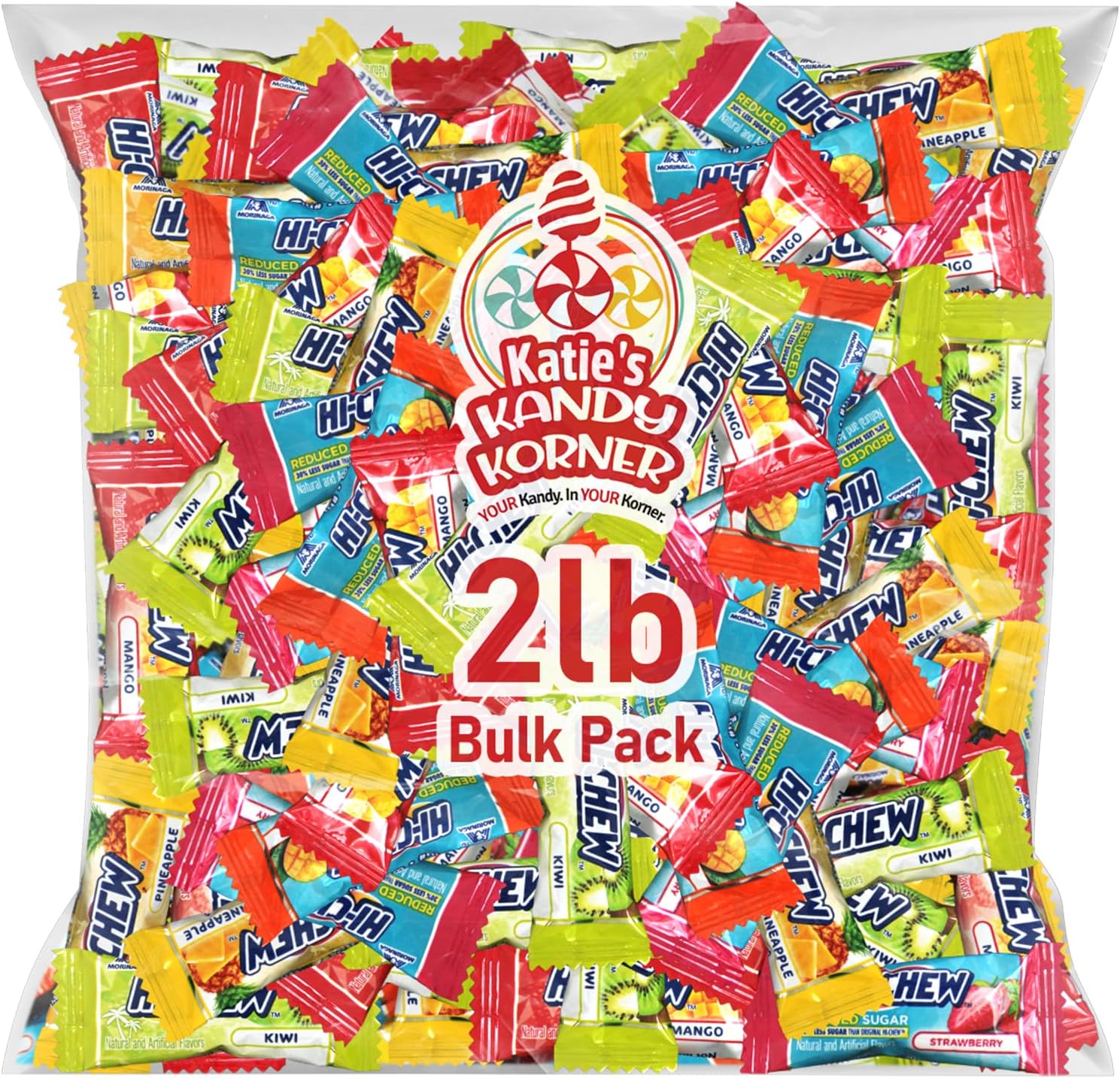 Amazon.com : Hi Chew Candy Variety Pack, Pack of Bulk Individually ...