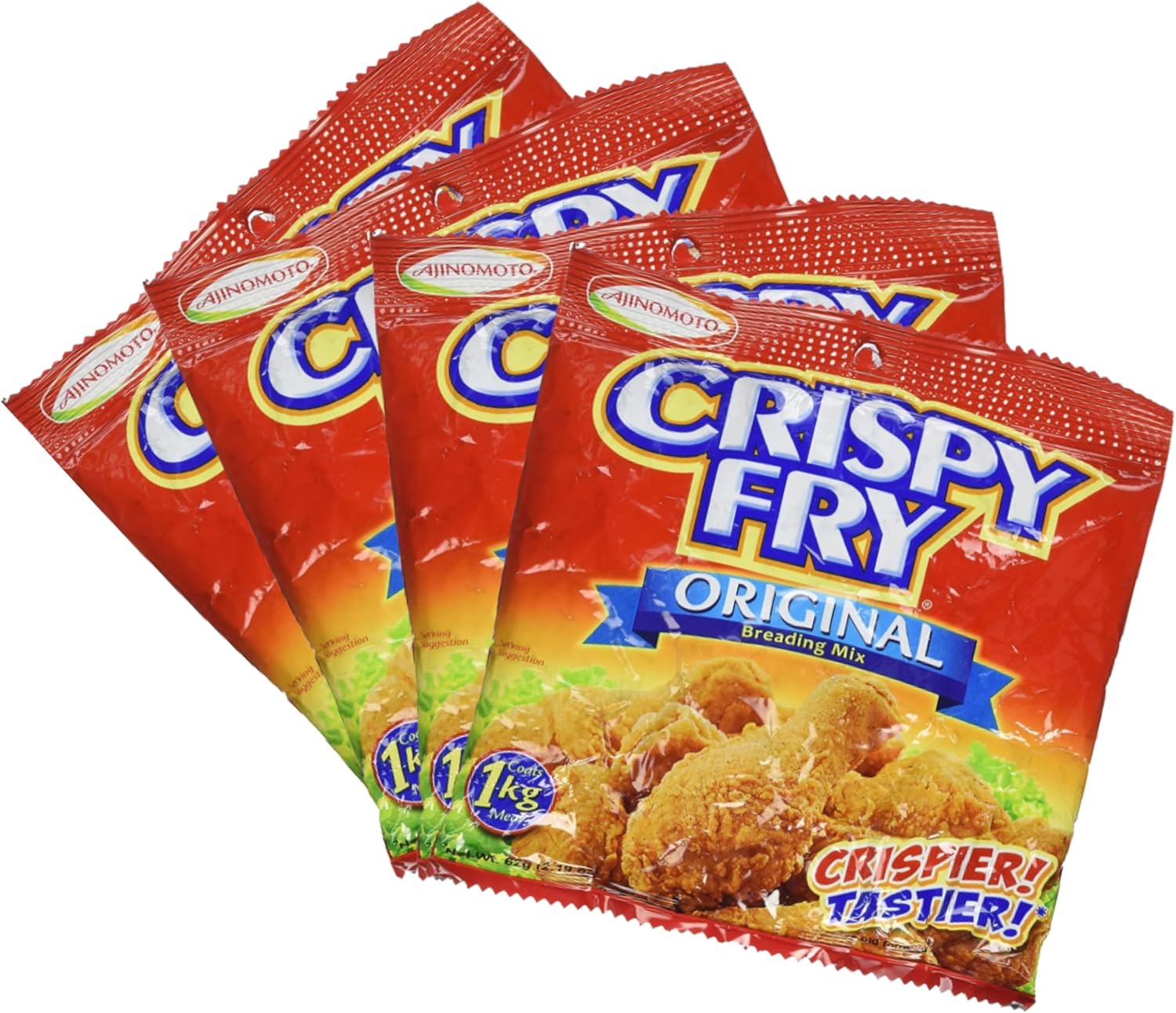 Ajinomoto Crispy Fry Original 62g (Pack of 4) : Amazon.co.uk: Grocery