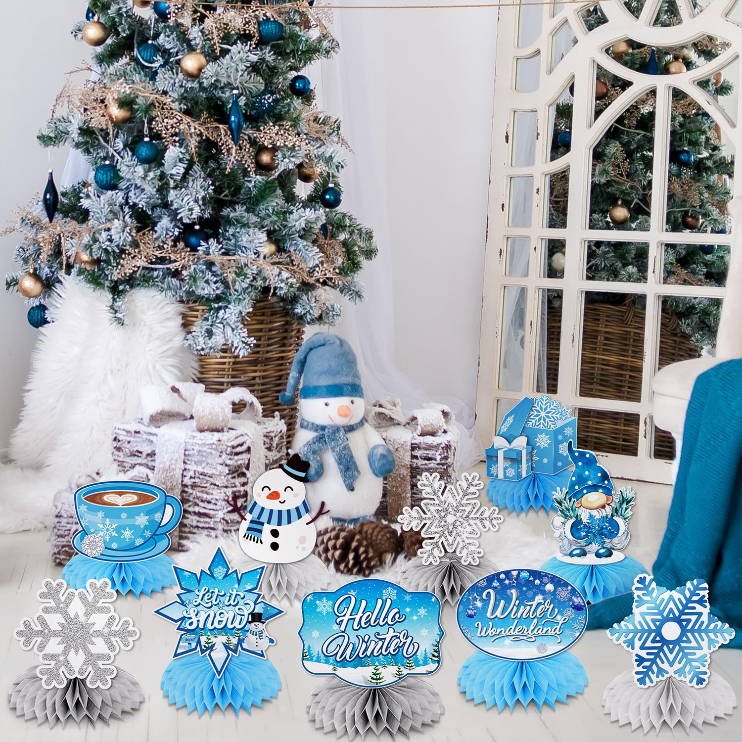 Candy Snowflake Centerpiece Best Snowflake Centerpieces Ideas