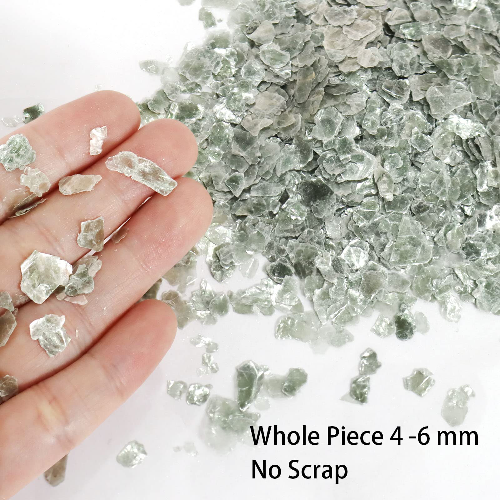 Snapklik.com : Renfio Natural Mica Flake, 80g 2.8oz Crafts Gilding ...