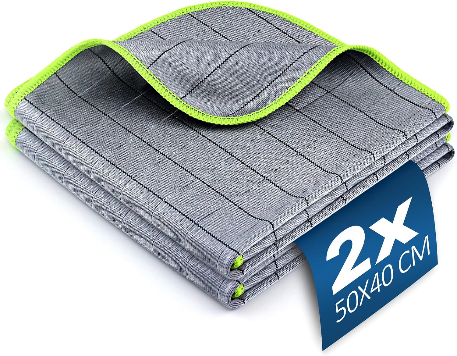 Airlab 2X Thickened Magic Cleaning Cloth 400gsm, Glass Cloths for ...