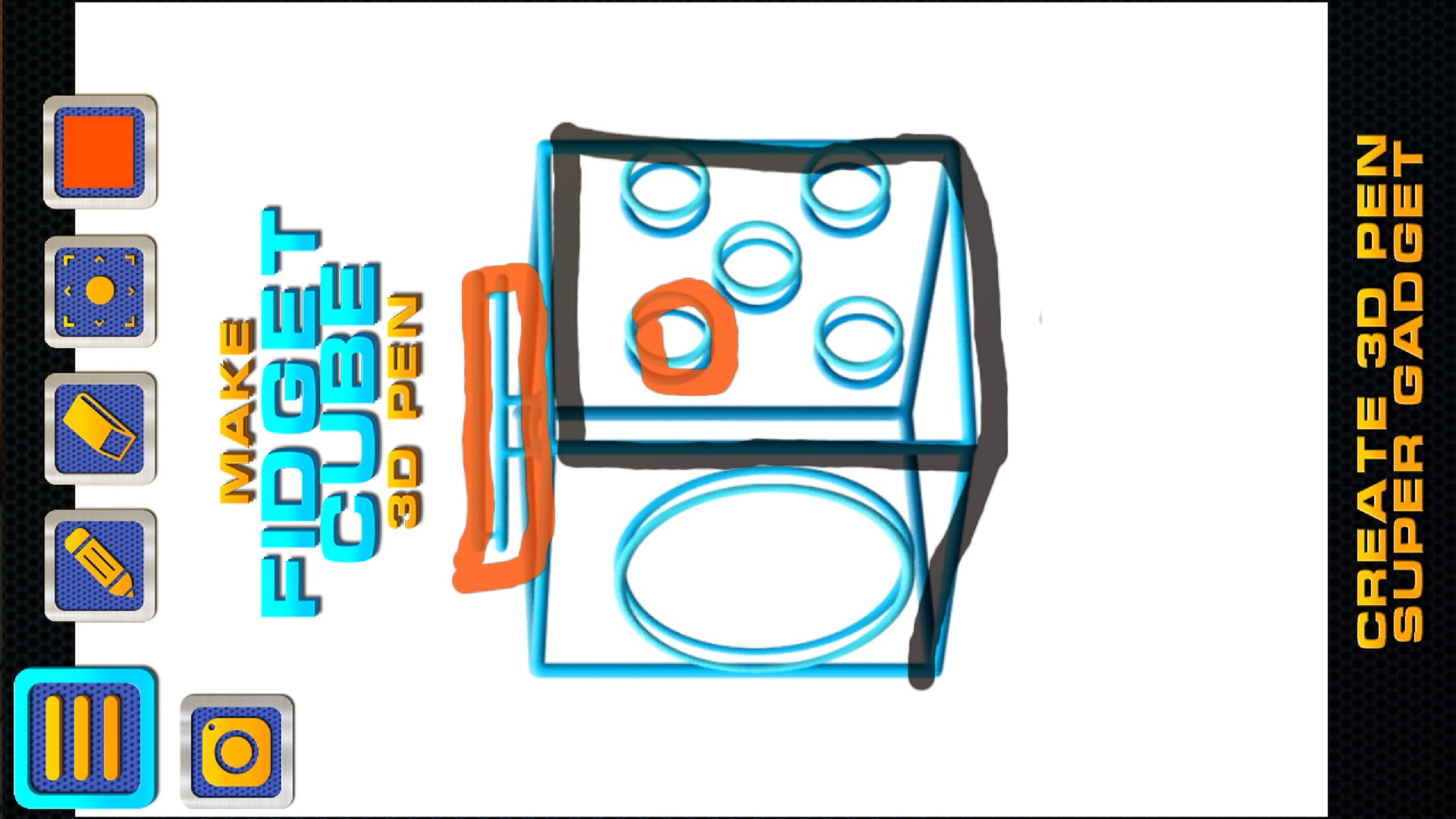 Make Fidget Cube 3D Pen - App on Amazon Appstore