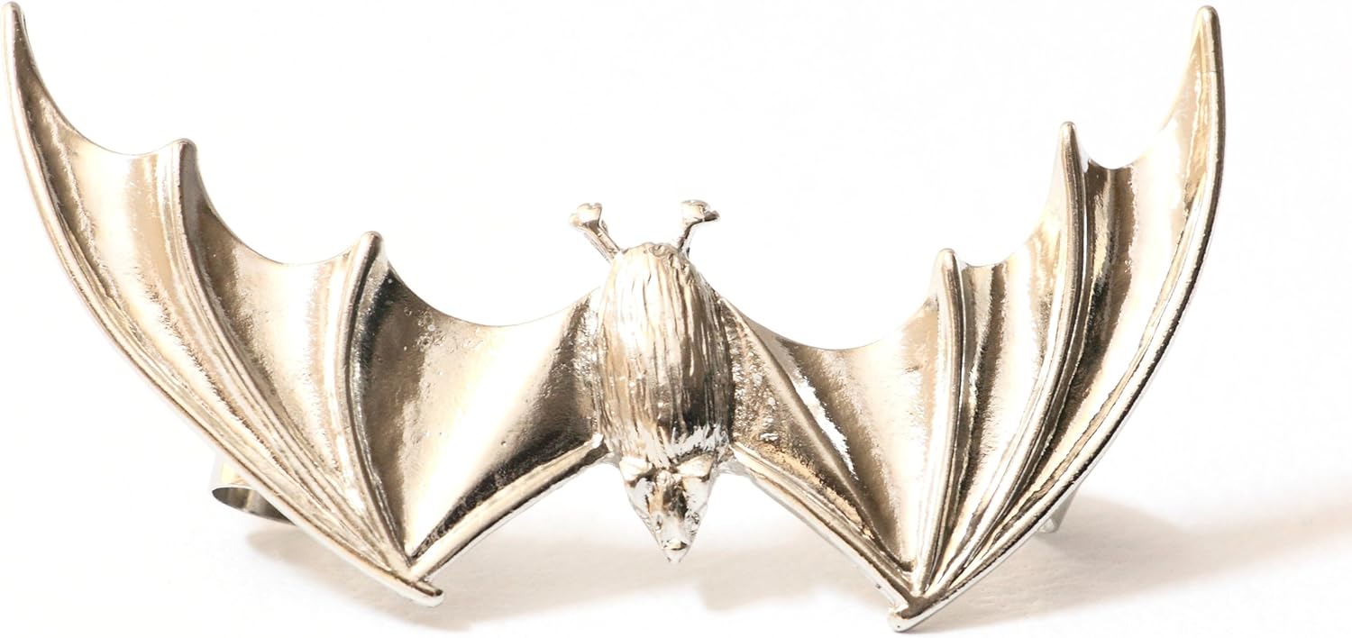 Amazon.com: Vampire Bat Earring Ear Cuff Silver Tone CC21 Gothic Animal ...