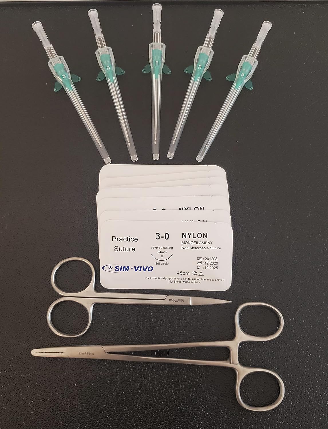 Buy Sim*IV Skin Suturing Kit - Learn How to Suture an IV in Place ...
