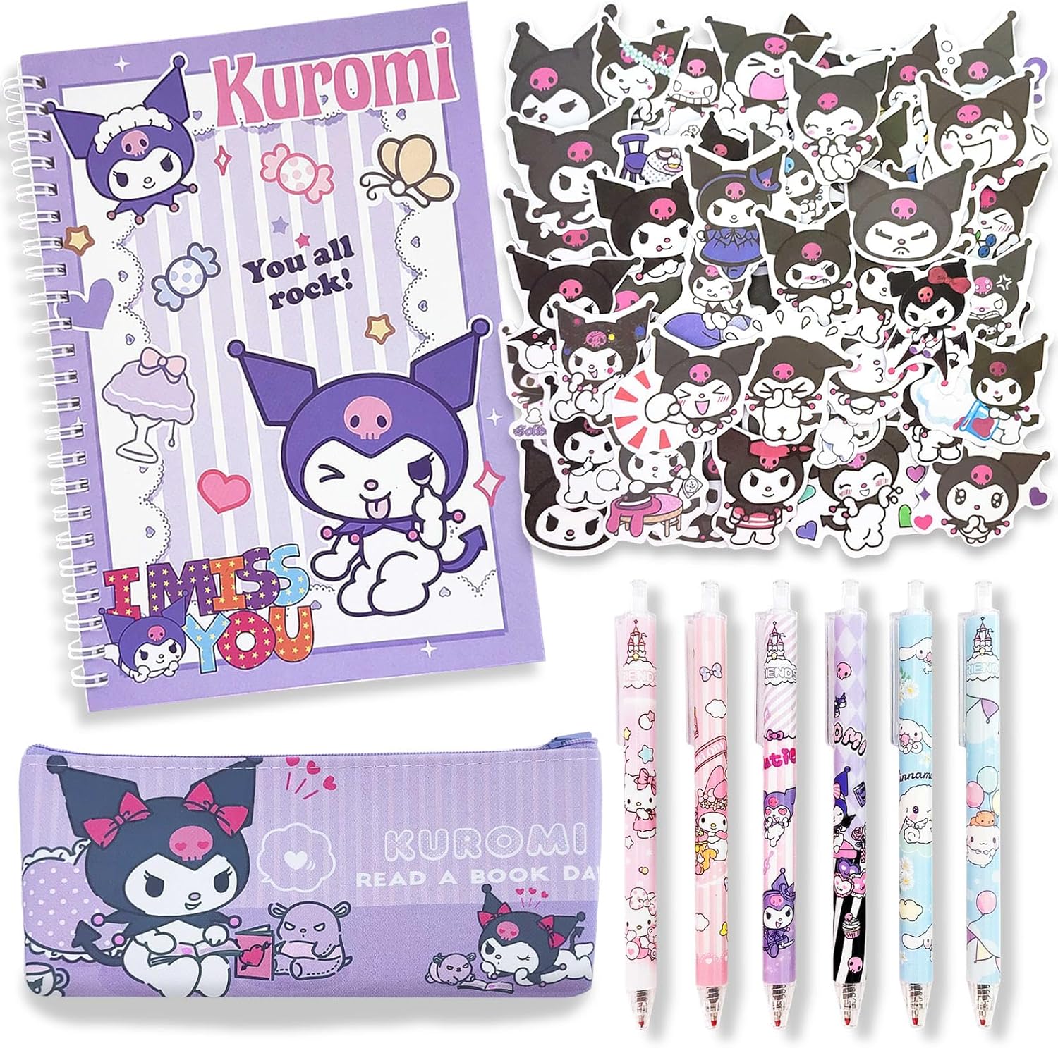 Amazon.com: Koiswim School Supplies Set, Cute Stationery Set, Back to ...