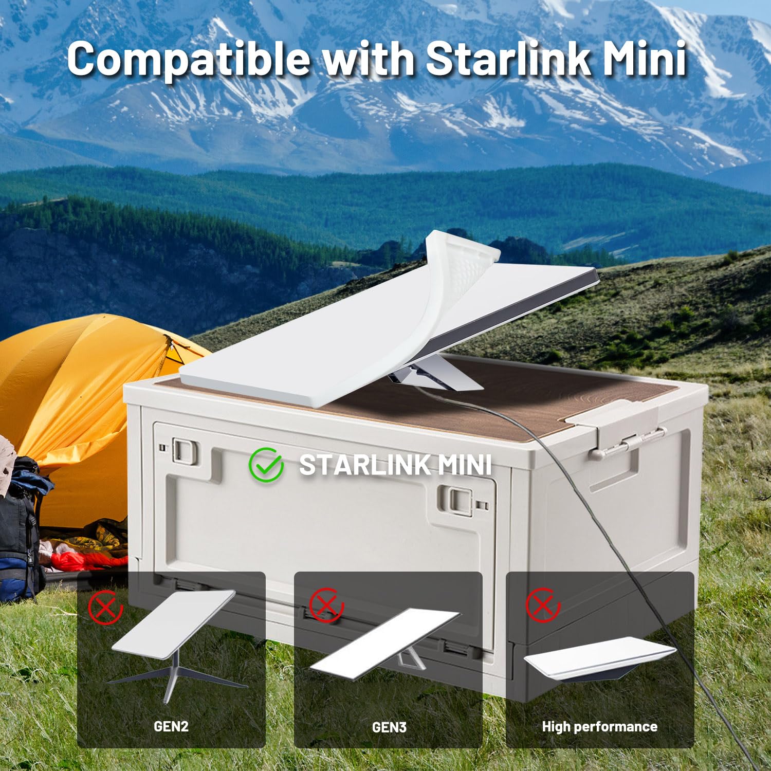 Snapklik.com : Starlink Mini Protective Cover, Accessories Silicone ...
