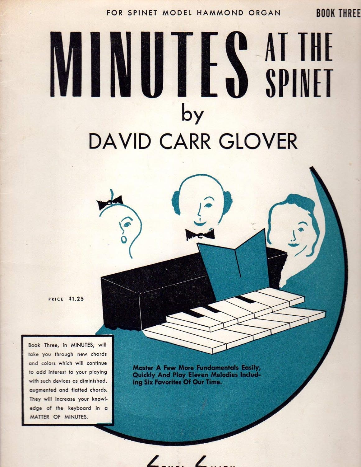 Minutes At the Spinet for Spinet Model Hammond Organ: Amazon.com: Books