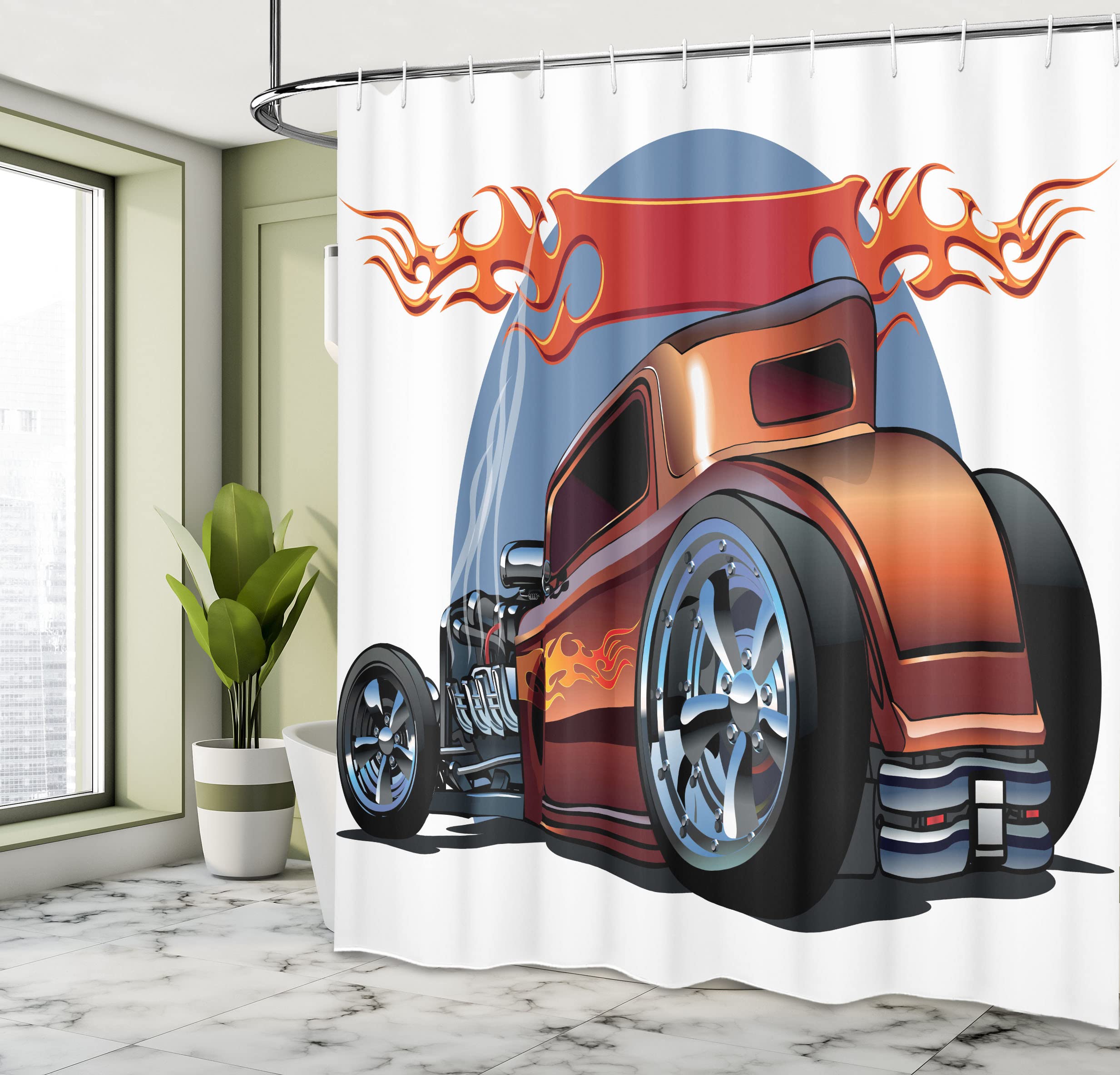 Hot Rod Bathroom Accessories GARBNOIRE Stainless Steel Wall Mounted