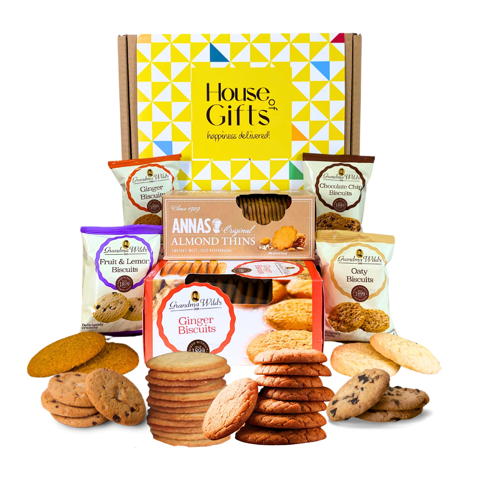 Biscuits Gift Set Biscuit Hamper Including Ginger Biscuits, Almond ...