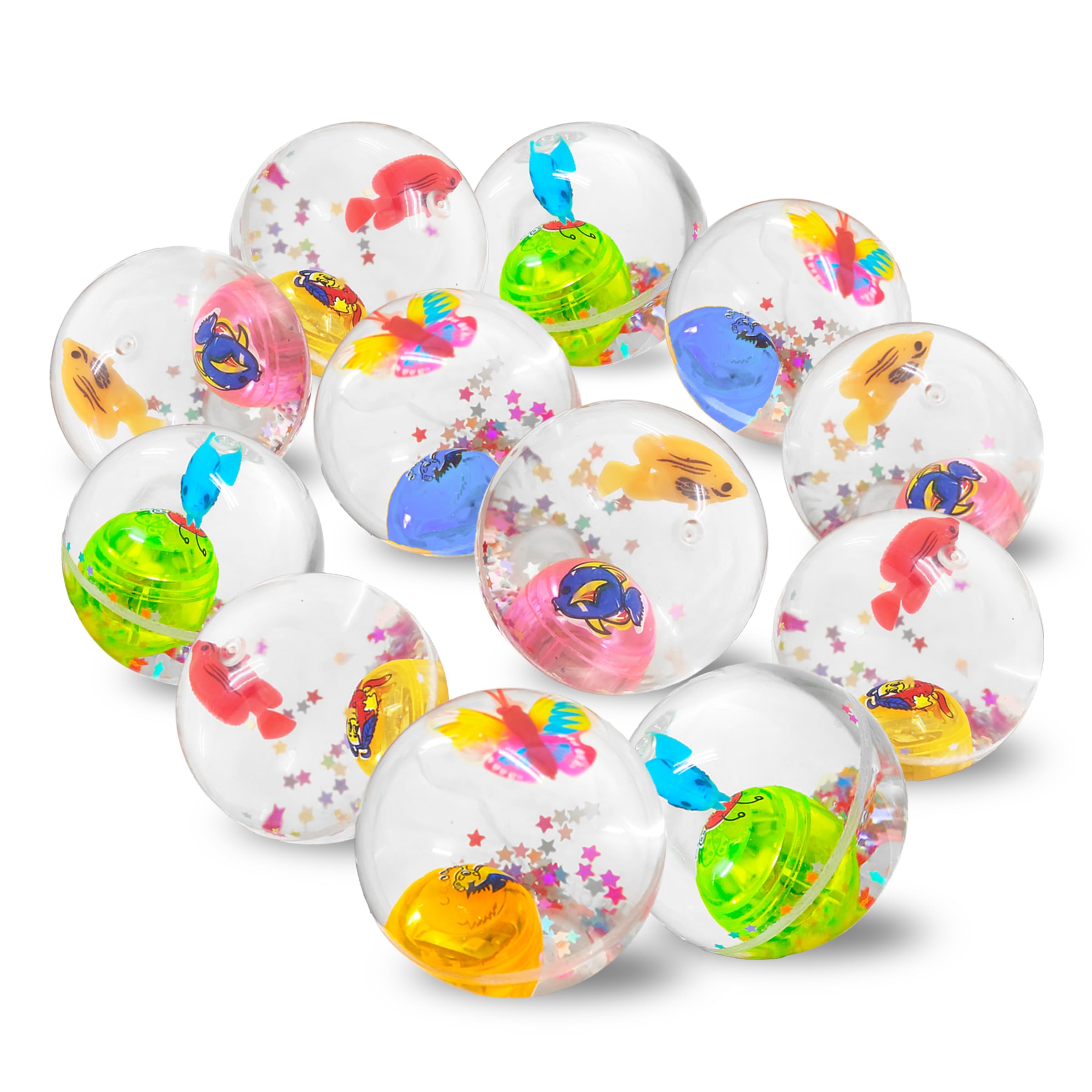 Buy VGRASSP LED Light Up Bouncy Ball Toy for Kids and Toddlers - 2.5 ...