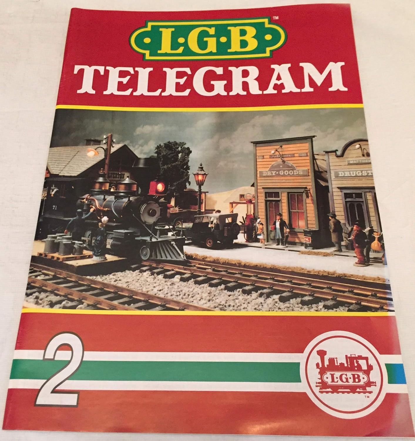 L.G.B. Telegram [G Scale Model Trains] 1989 (LGB Telegram): Helmut ...