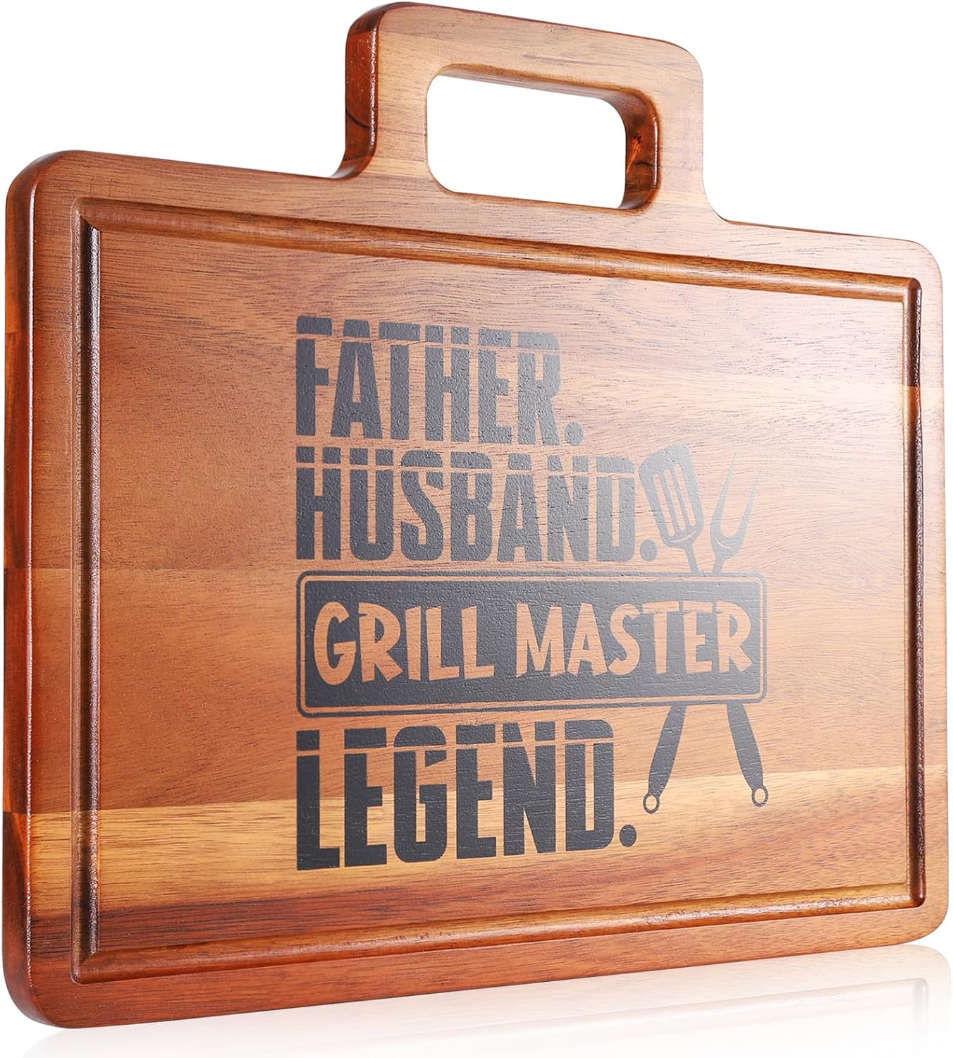 Amazon.com : Grilling Gifts for Men，Large Grilling Cutting Board with ...