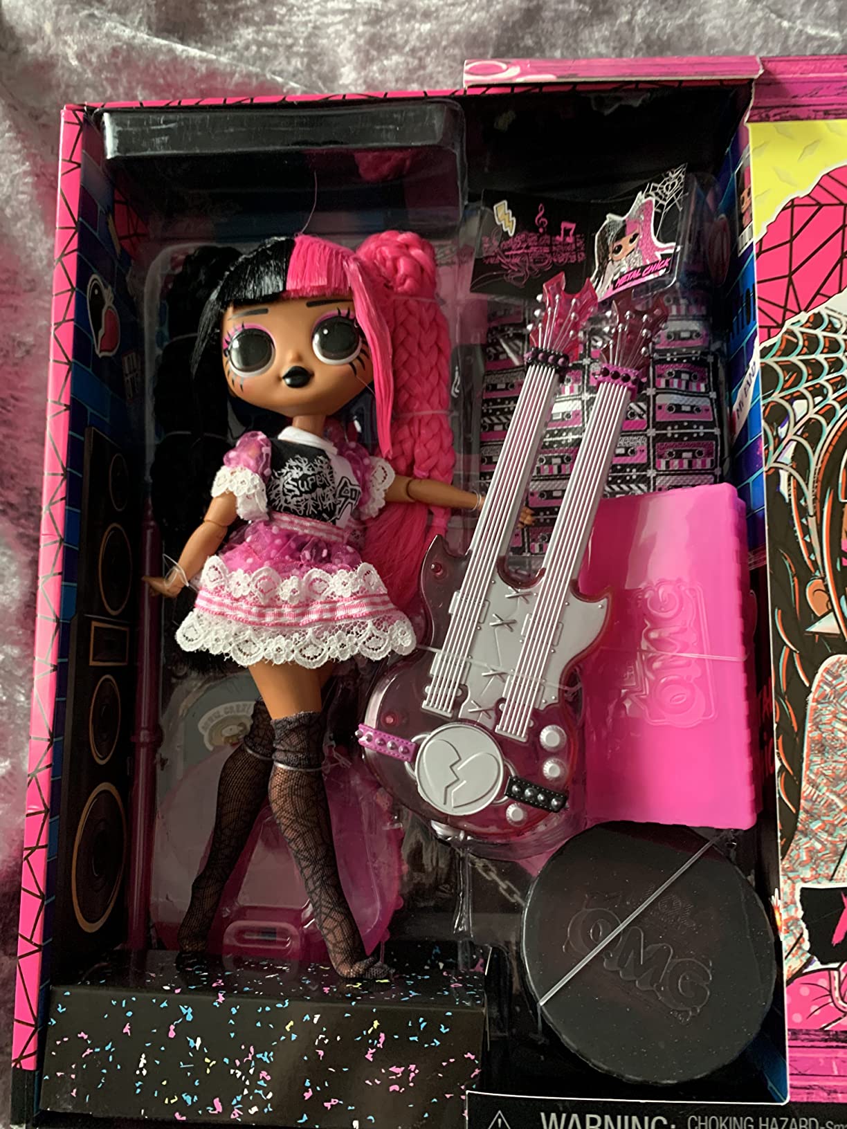 L.O.L. Surprise! OMG Remix Rock METAL CHICK Fashion Doll with 15 ...