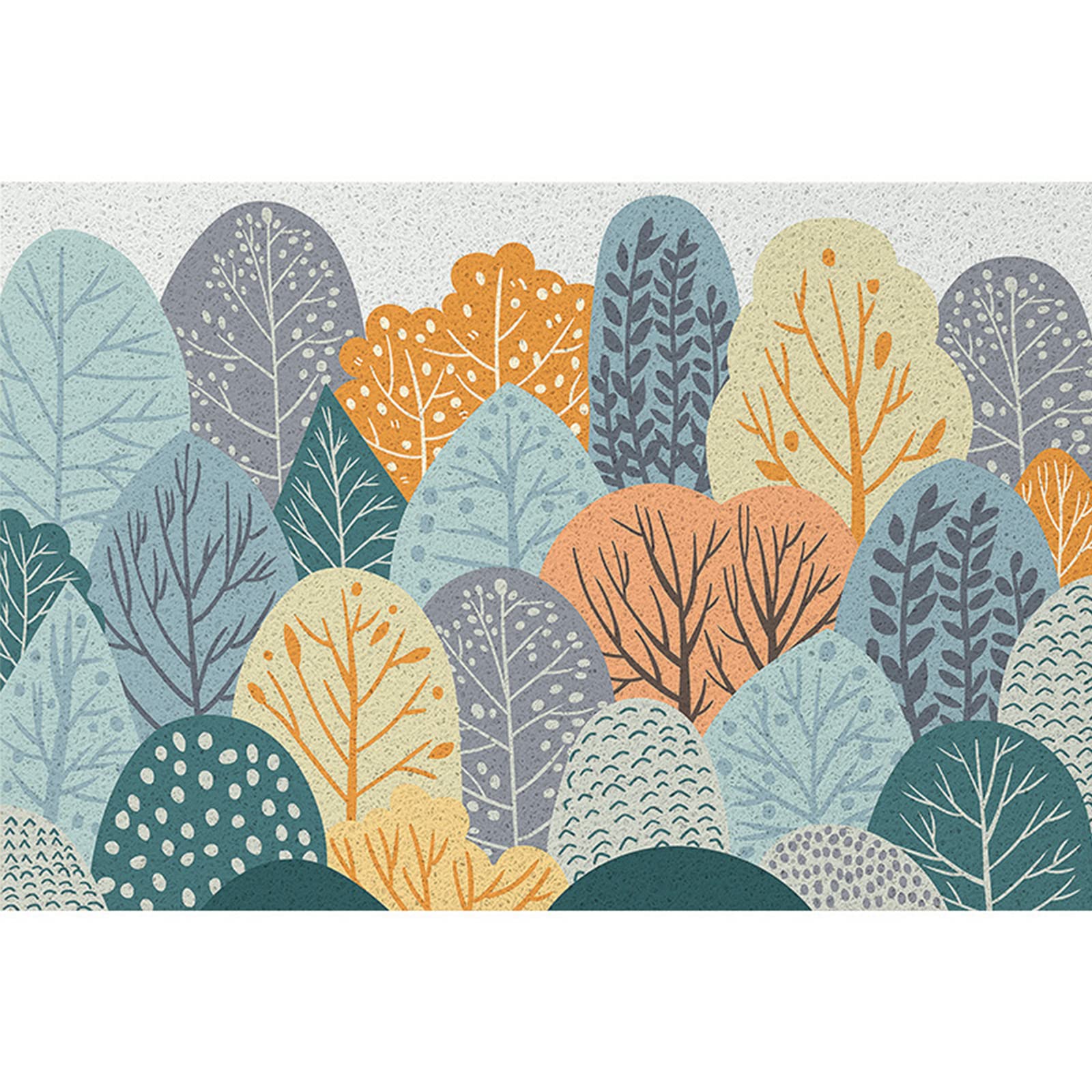 LYZOLICS Non Slip Doormat Entryway Rugs-Pressed PVC High Elastic ...