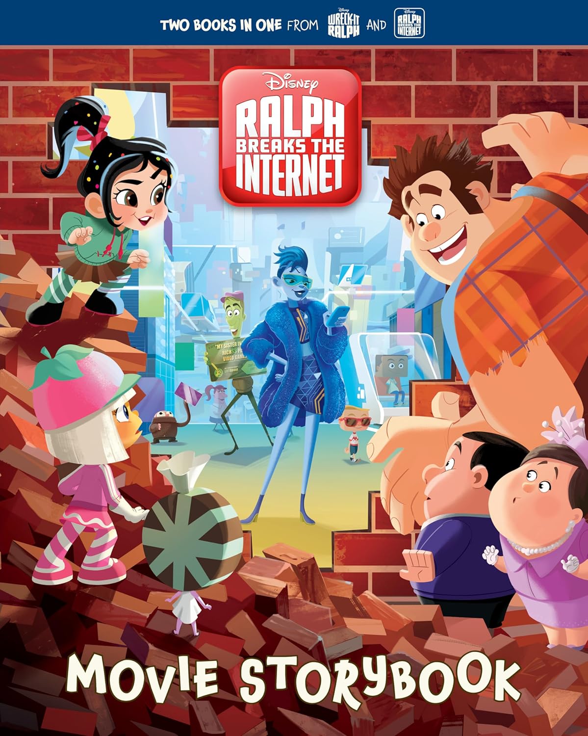Wreck-It Ralph and Ralph Breaks the Internet Movie Storybook (Disney ...