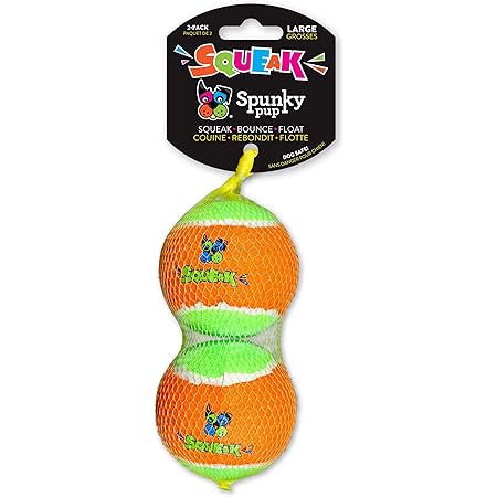 Amazon.com: Squeaky Tennis Balls 2-Pack Large : Everything Else