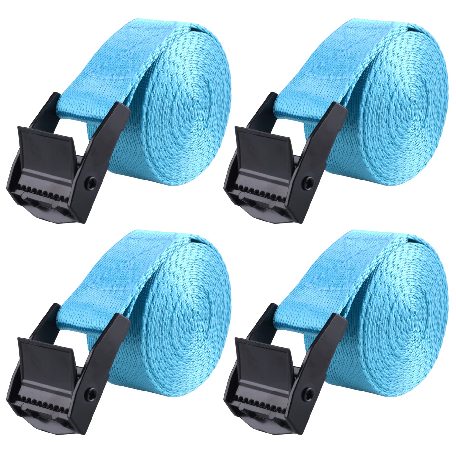 Snapklik.com : TRIWONDER Cinch Tie Down Strap Lashing Straps Heavy Duty ...