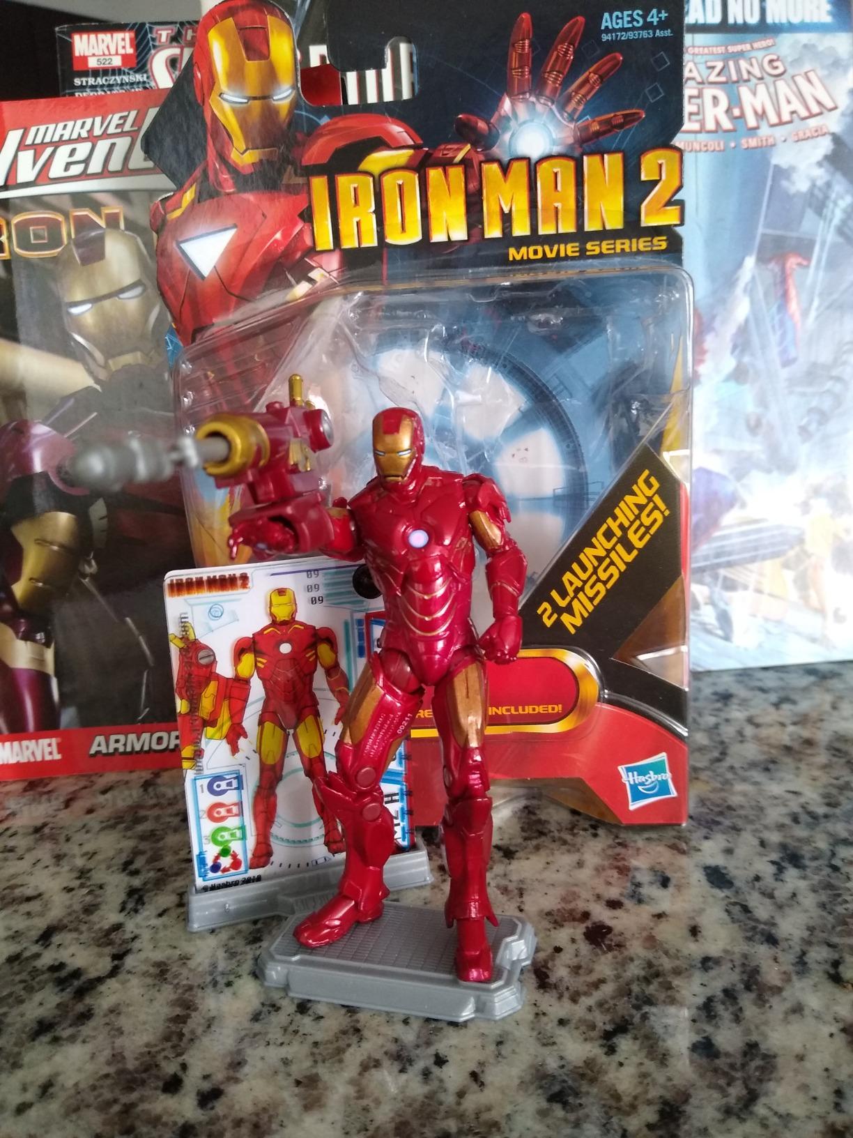 Amazon.com: Disney Iron Man 'Mark IV' Iron Man 2 Action Figure - 4 ...
