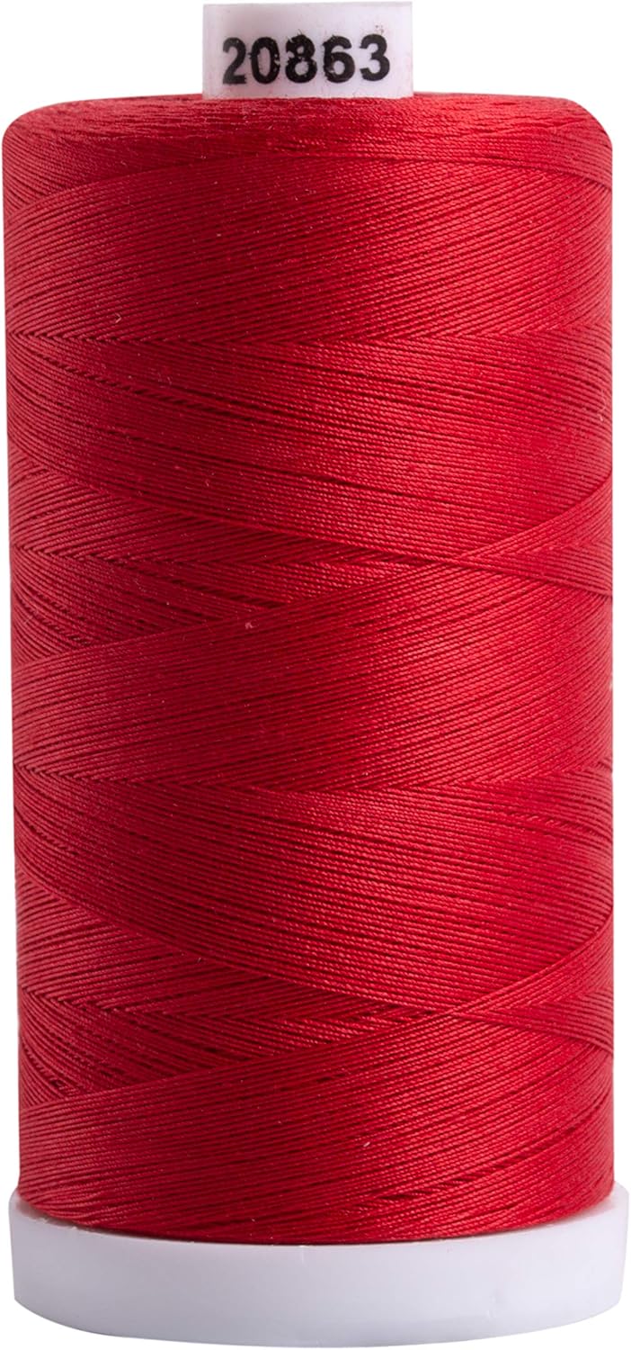 Amazon.com: Connecting Threads 100% Cotton Thread - 1200 Yard Spool (Red)