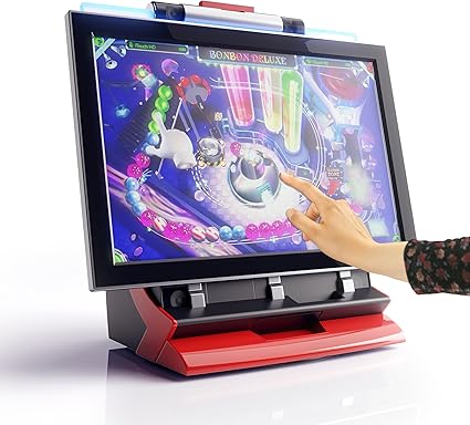 Amazon.com: JVL Echo 22’’ Touchscreen Bartop Arcade Machine for Home ...