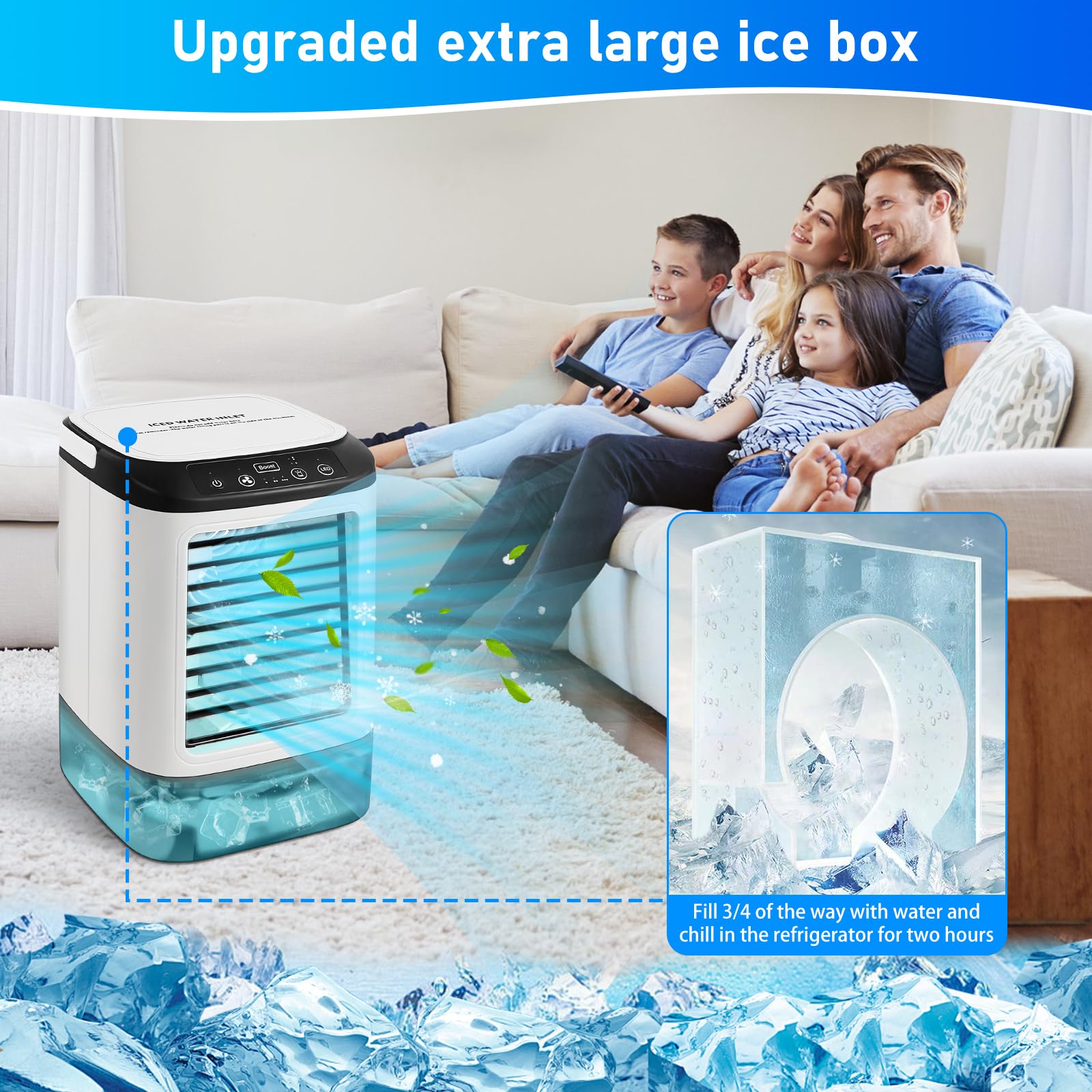 Cool Box Portable Air Conditioner WORX 40V Cordless Portable Cooler