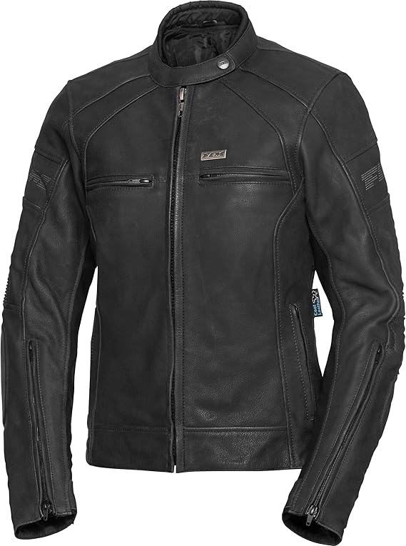 FLM Motorradjacke, Motorrad Jacke Damen Touren Nubuk Lederjacke 1.0, 2 ...