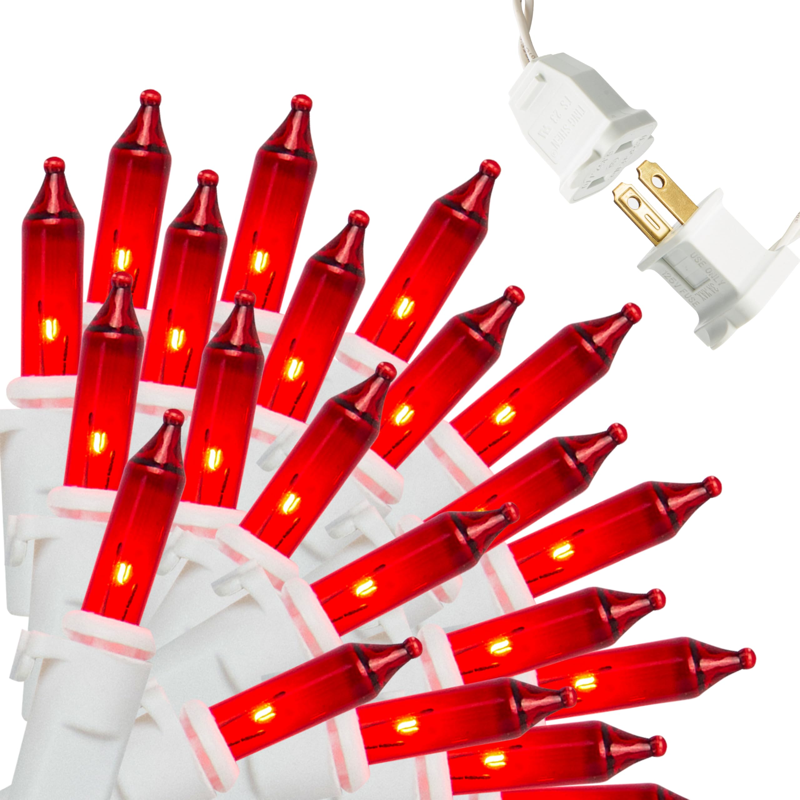 Amazon.com: Joiedomi Christmas Lights Outdoor,100 Count Christmas Tree ...