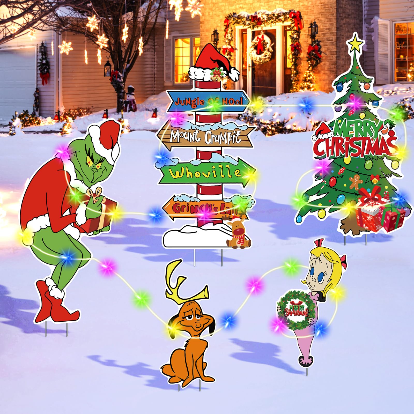Grinch Stole Christmas Party Decorations