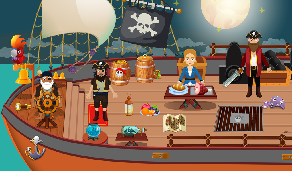 Pretend Play Pirate Life for Boys Girls Kids Games - App on Amazon Appstore