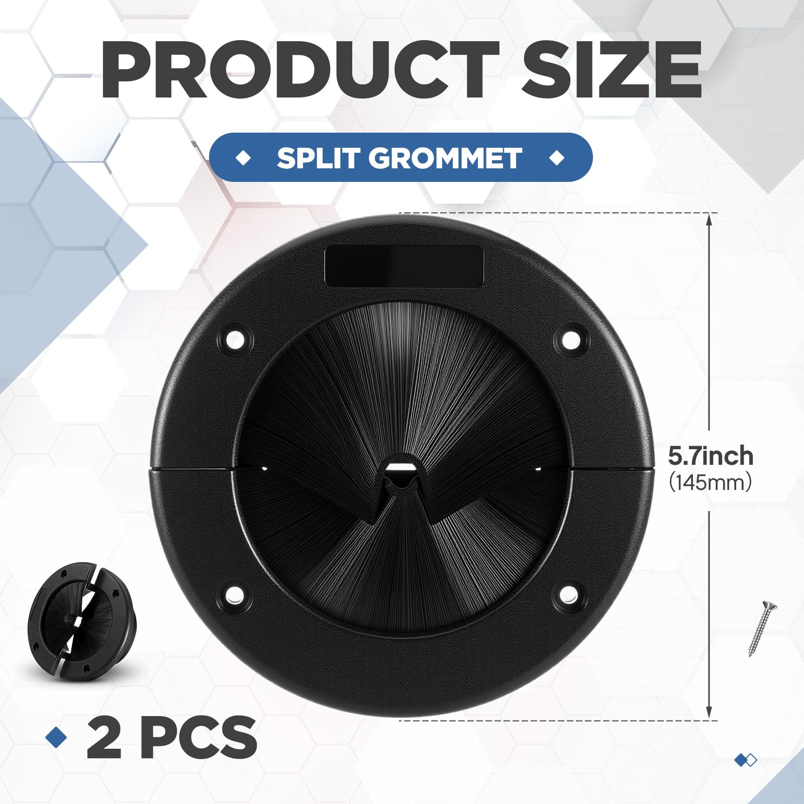 Grommet Kit KoldLok® 40001 - 4" Round Grommet - Data Center Floor Tiles ...