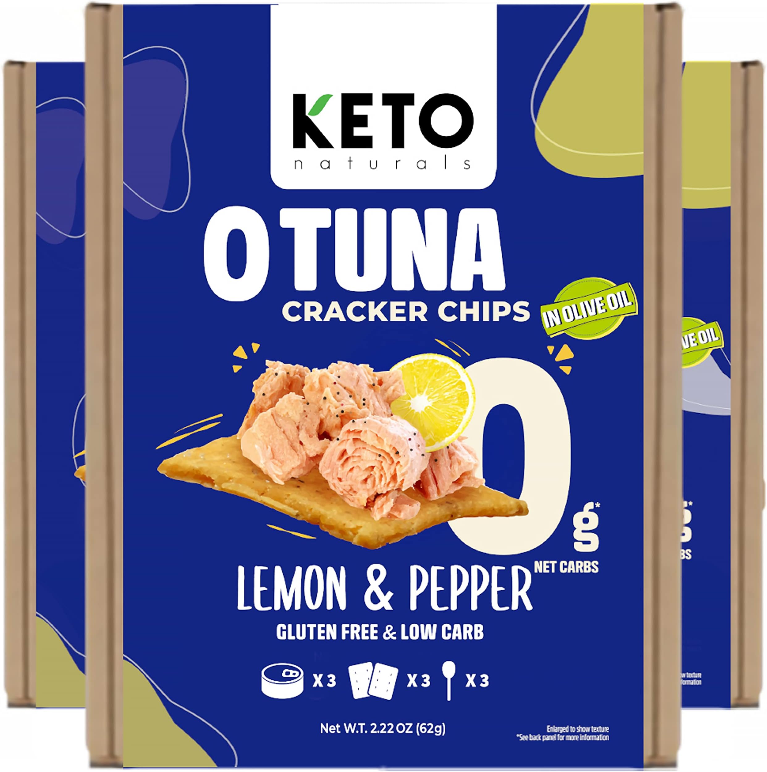 Amazon.com : Keto Snack Keto Food Tuna Salad with Keto Crackers Kit (3 ...