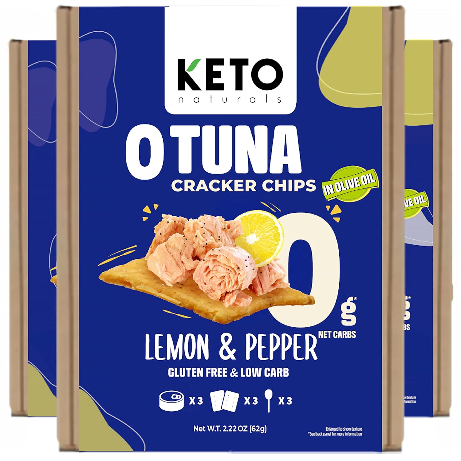 Amazon.com : Keto Snack Keto Food Tuna Salad with Keto Crackers Kit (3 ...