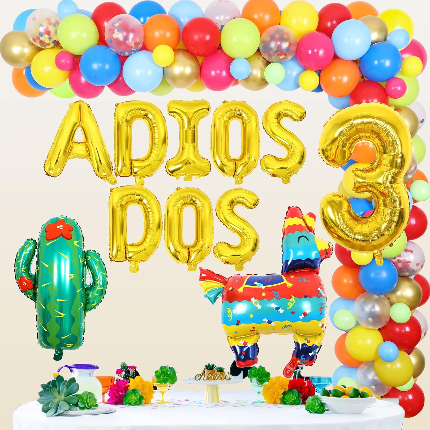 Amazon.com: Mexican Themed Party Decorations, Adios Dos Party ...