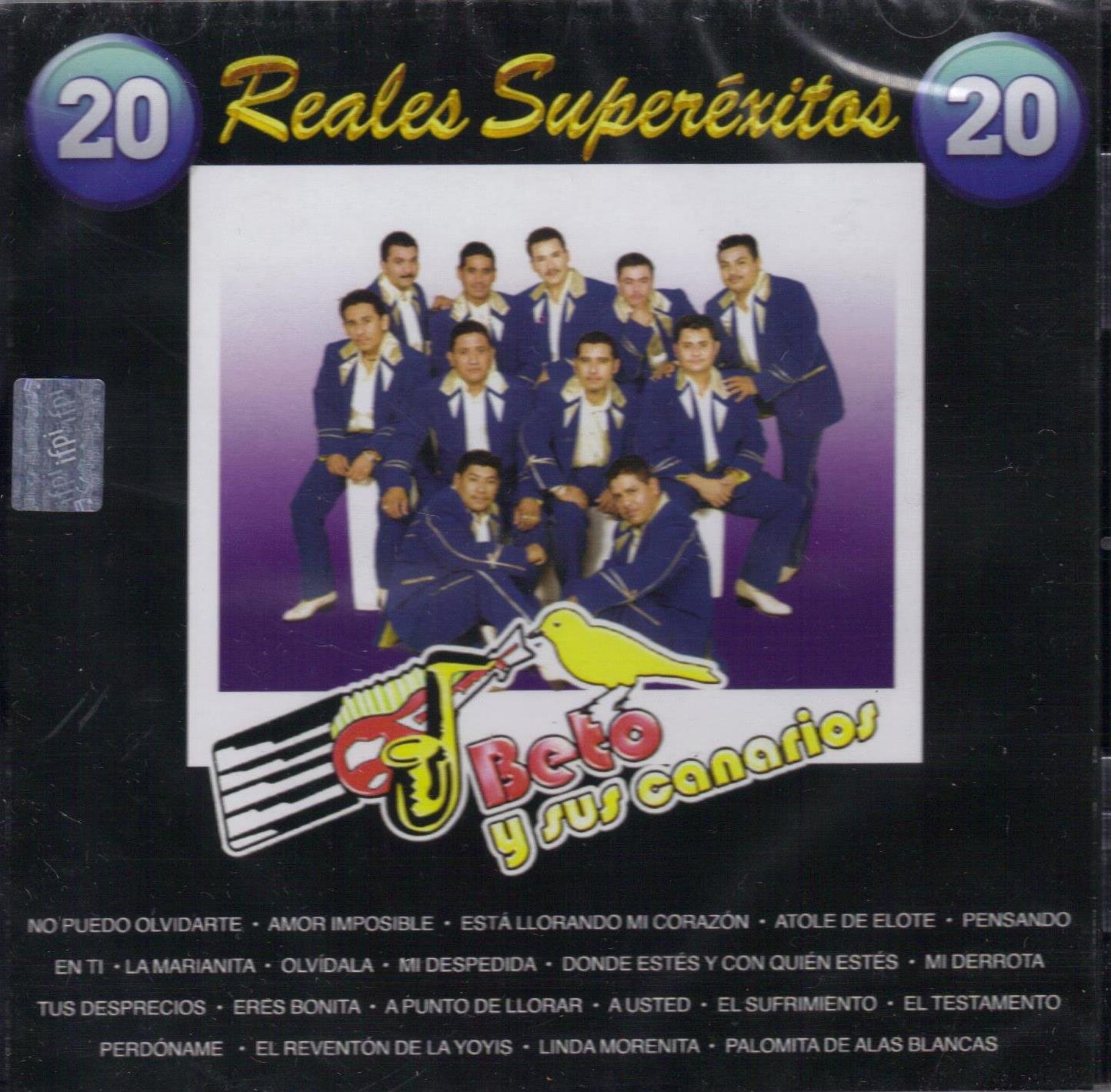 DISA RECORDS CD 2009 - Beto Y Sus Canarios,20 Reales Superexitos ...