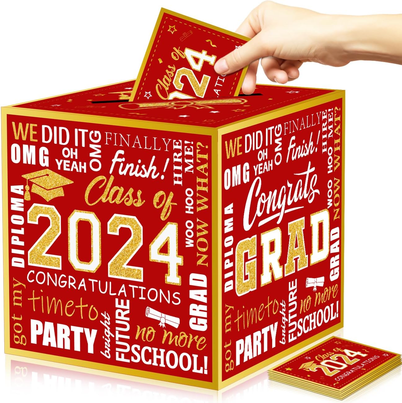 Amazon.com: KALOR 2024 Graduation Party Decorations Class of 2024, Blue ...