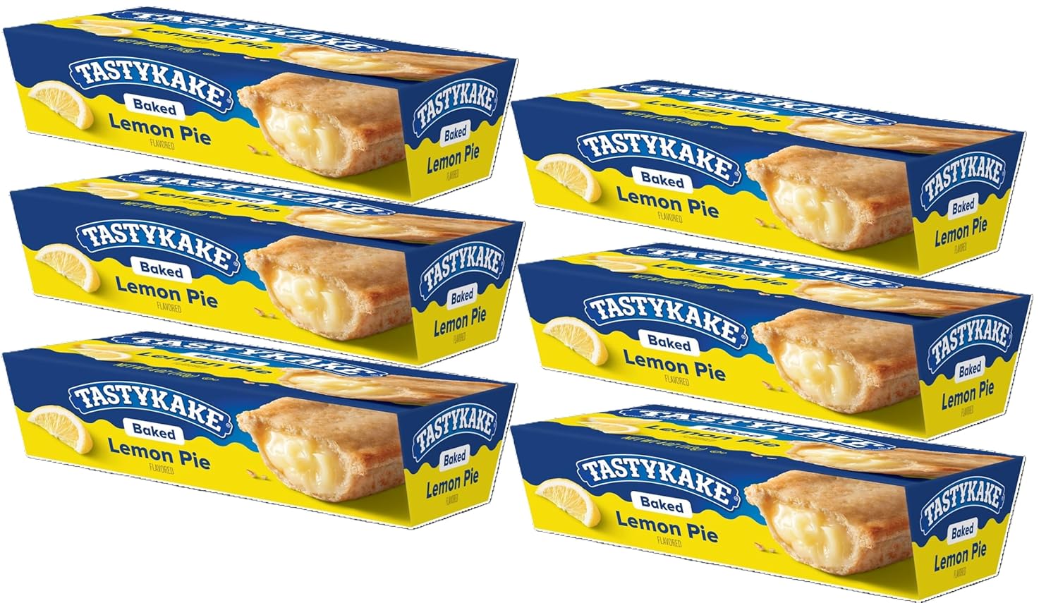 Amazon.com: Tastykake Baked Lemon Pies - 6 Pack : Grocery & Gourmet Food
