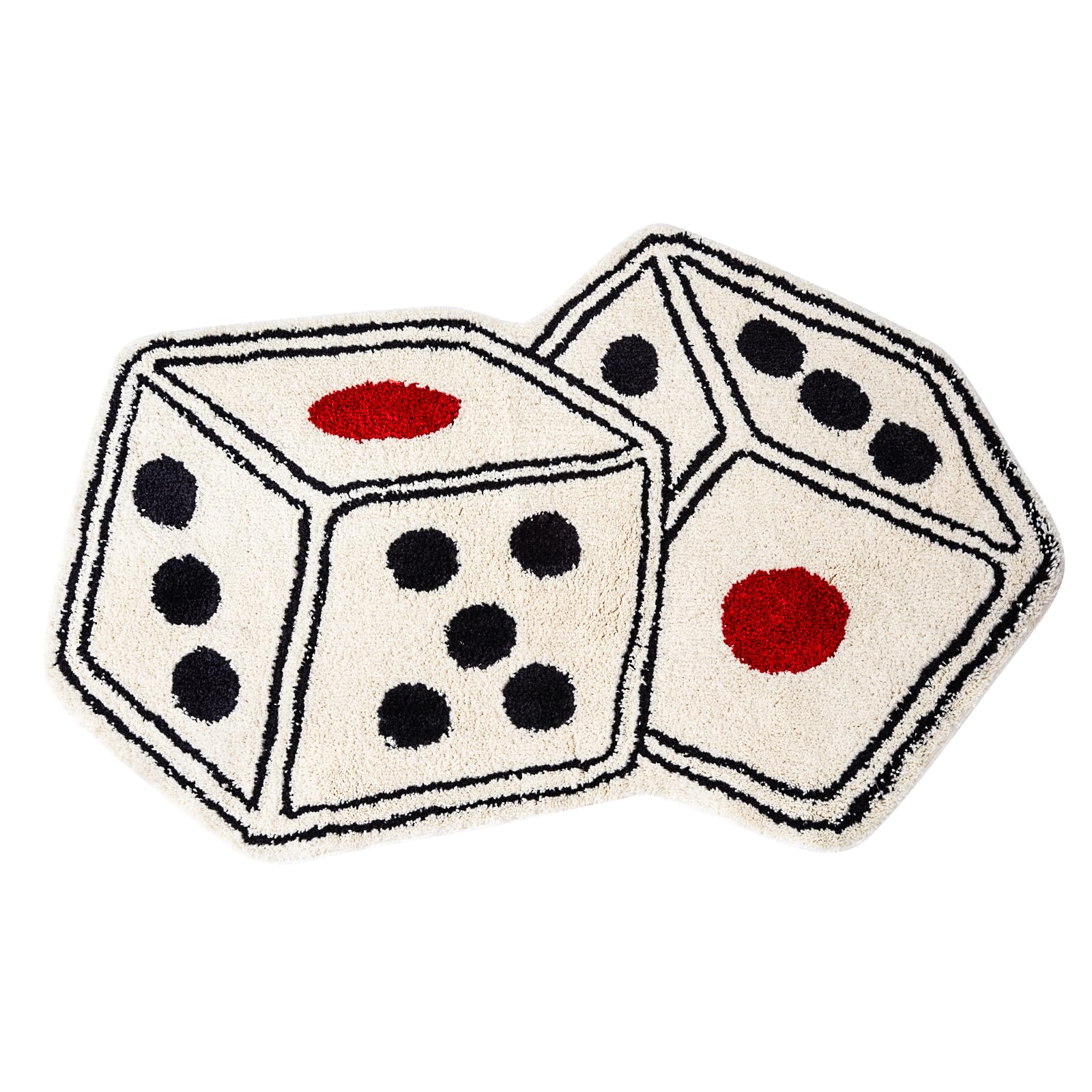 Amazon.com: Dice Rug - Unique Dice Decor Rug, Non-Slip Cool Rugs and ...
