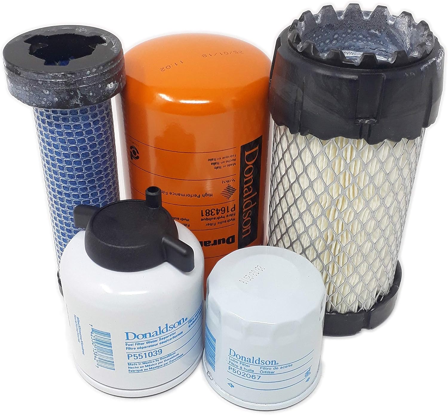 Amazon.com: CFKIT Filter Service Kit Compatible with Bobcat MT52 MT55 ...