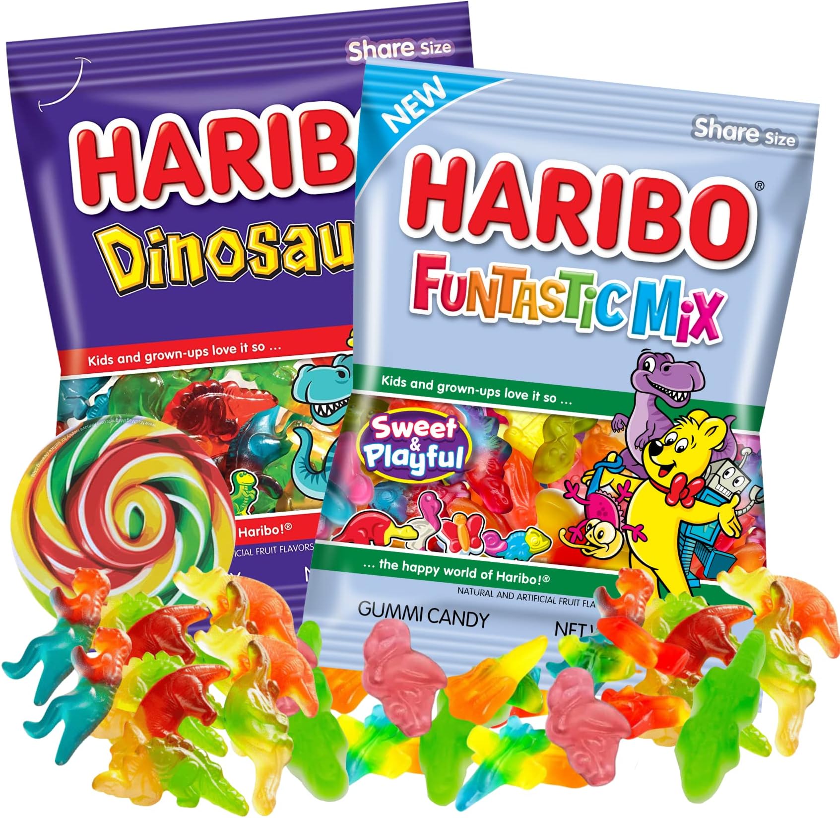 Amazon.com : Dinosaur Gummies and Funtastic Mix, Themed Gummi Candy for ...