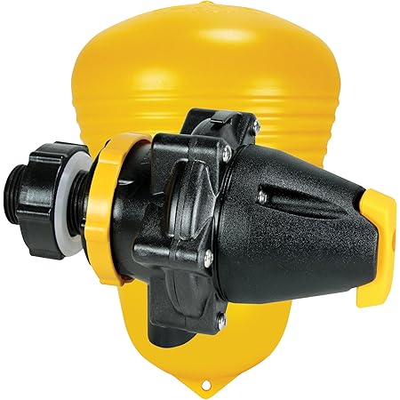 Amazon.com : Jobe Valves Megaflow Valve with Short Tail, 3/4", Yellow ...