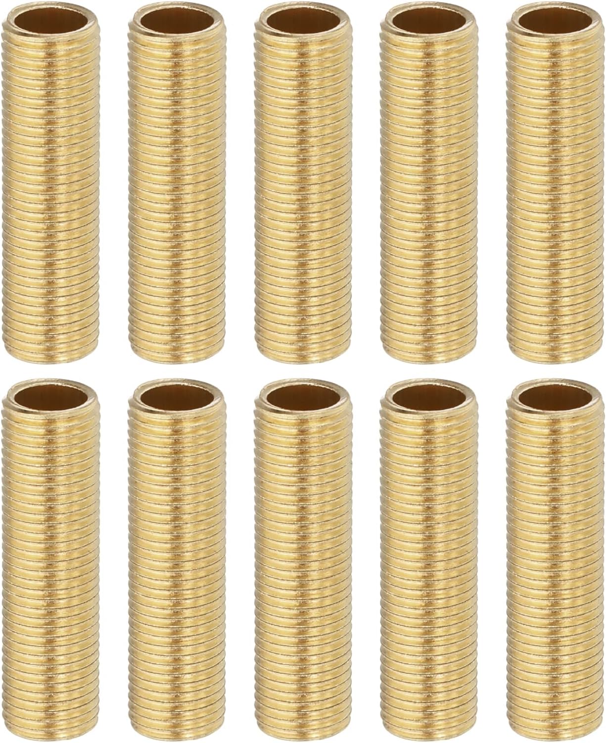 Amazon.com: PATIKIL M10 Fine Thread Lamp Pipe, 5 Pack 35mm Threaded ...
