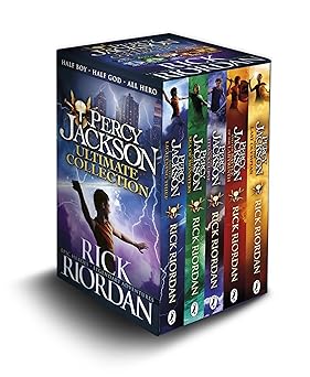 Percy Jackson: Complete Series Box Set: Rick Riordan: 9780141352022 ...