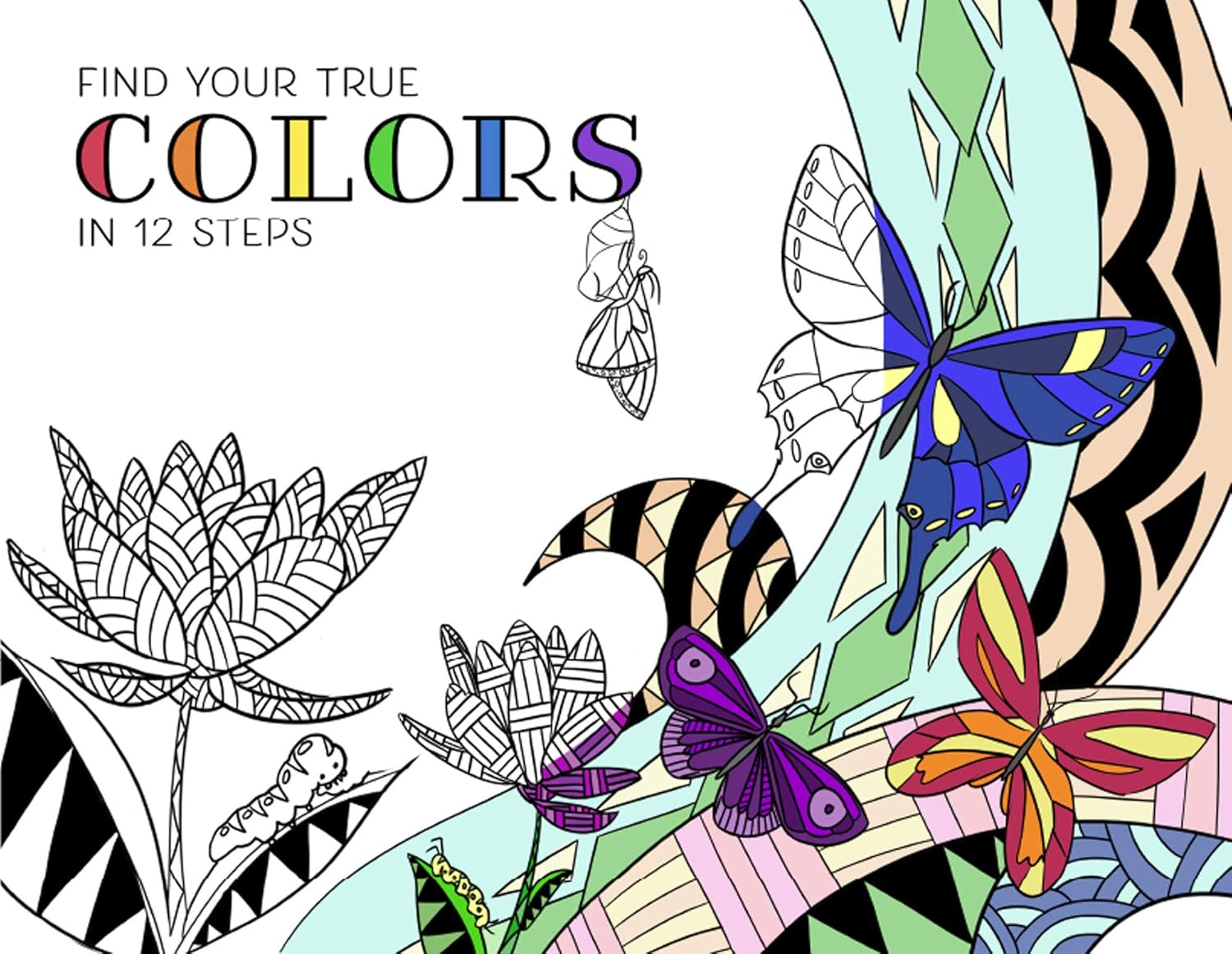 Find Your True Colors In 12 Steps: Reach Out Recovery: 9781732415805 ...