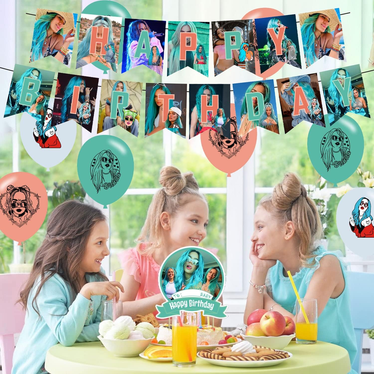 Buy Singer Party Decorations,Birthday Party Supplies For Girls Party ...