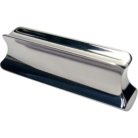 Amazon.com: Alnicov Stainless Steel Guitar Slide Tone Bar for Dobro ...