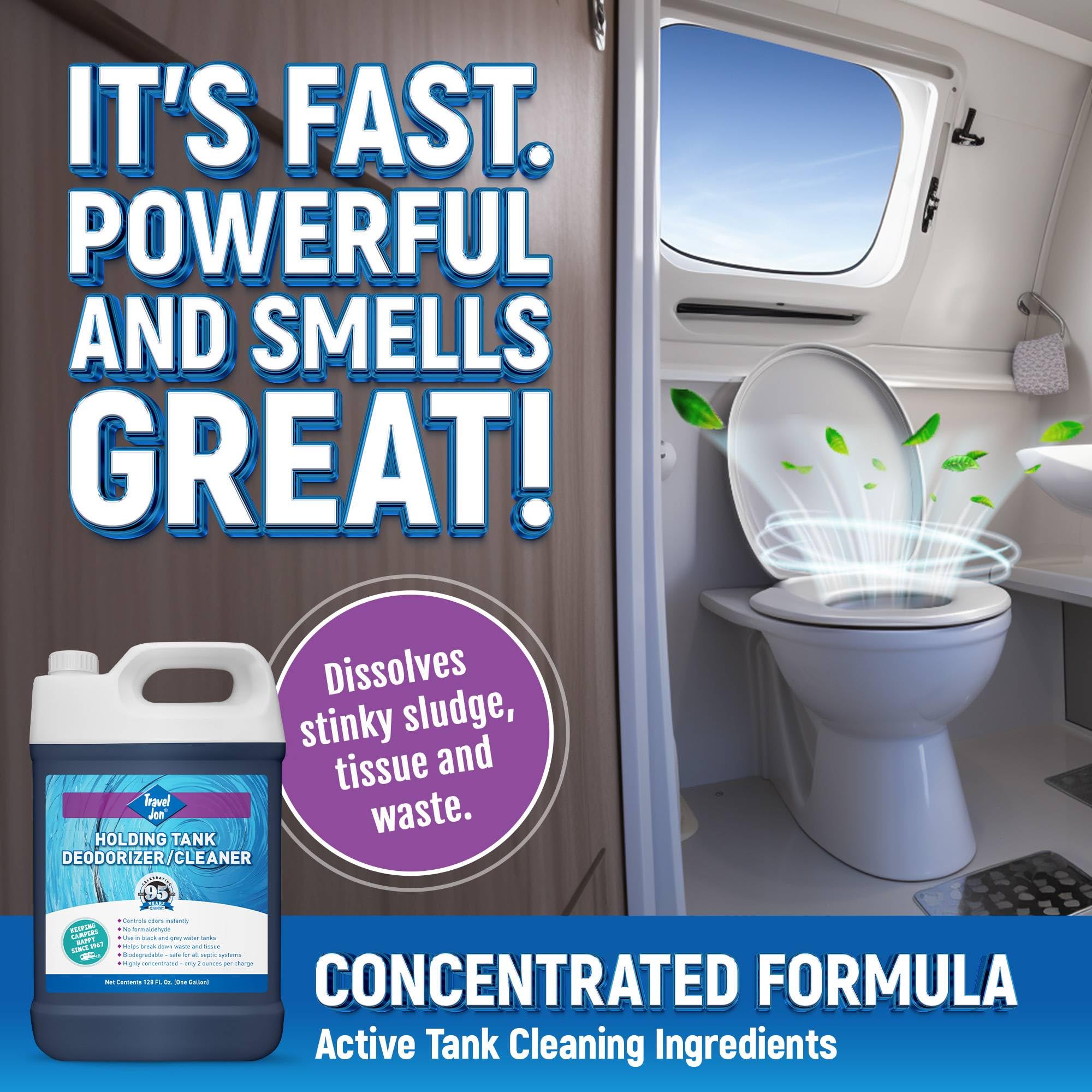 Snapklik.com : Travel Jon - RV Toilet Treatment, Black & Grey Water ...