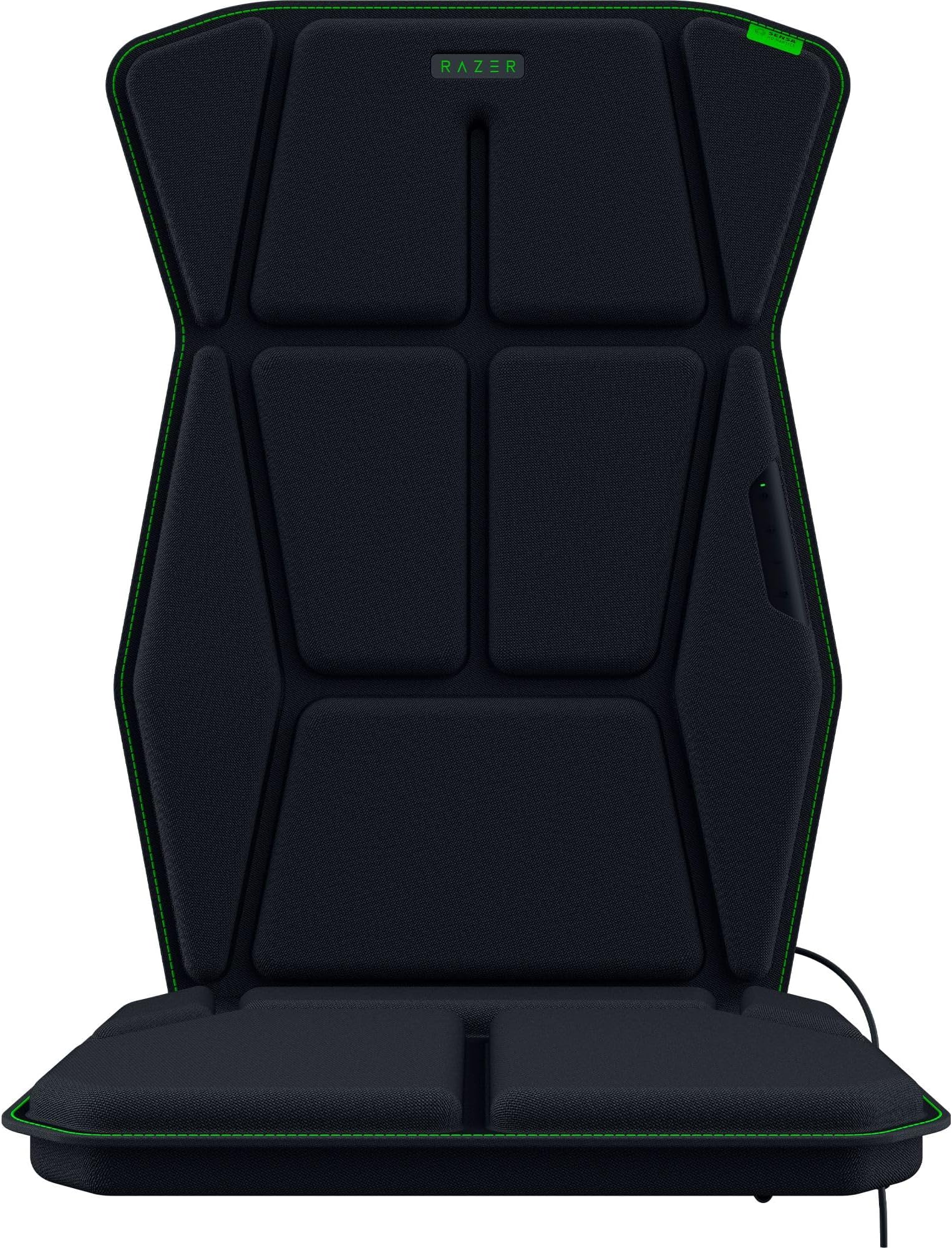 Razer Freyja HD Haptic Gaming Chair Cushion: Multi-Directional Haptics ...